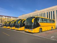 China Second-hand Yellow 63-seat Yuchai 330 Engine King Long Buses In Bulk At Low Prices for sale
