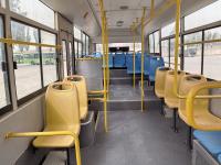 China Second-hand 8-meter Left-hand Drive Green Diesel Bus with 3767 ml Displacement for sale
