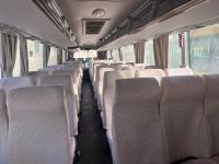 China A second-hand yellow King Long bus with a 63-seat Yuchai engine and manual transmission for sale