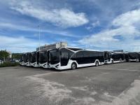 China A second-hand 10-meter 36-seat Shenlong bus for sale