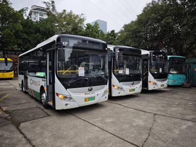 China Electric city bus, left-hand drive bus 51/20 seats for sale