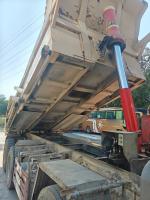 China Two Seat Yellow Second-hand Howo Dump Truck Produced in 2019 for sale