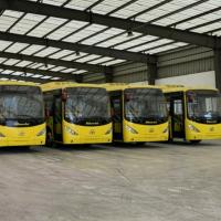 China The second-hand city bus price of the brand-new Shuchi pure electric bus for sale