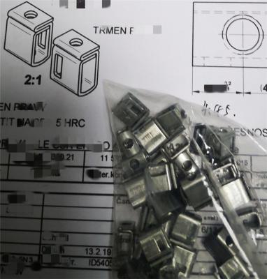 China Terminal Block Screw Crimping Terminal Clamp Post Metal Stamping Parts for sale