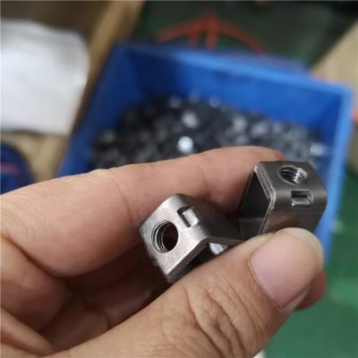 China Metal Stamping Parts Manufacturers For Rail Type Terminal Copper Parts for sale