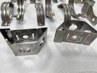 China Stainless steel U-shaped hose saddle clamp U-shaped hose clamp for sale
