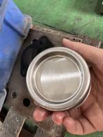 China Tinplate Bottom Cover Round Metal Tin Motor Cover for sale