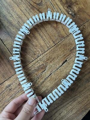 China Silicone Dragon Skeleton Flexible Light With Card Slot Fixed Frame Dragon Skeleton Path for sale