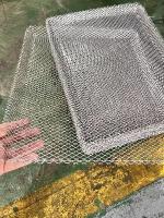 China 304 Stainless Steel Square Food Drying Mesh Fruit Tea Dried Fruit Dehydrator Drying Tray for sale