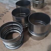 China Manufacturers of stainless steel 180 degrees straight joint hardware accessories a variety of specifications to support for sale