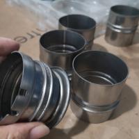 China Manufacturers of stainless steel 180 degrees straight joint hardware accessories a variety of specifications to support for sale