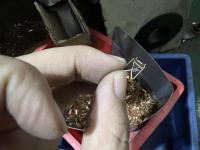 China Electroplate Brass Stamping Parts with Corrosion Resistance Excellent and Stamping for sale