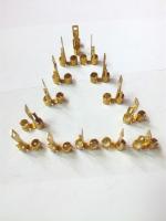 China Electrical Draw Brass Stamping Parts Precision Progress Metalwork Auto Parts for sale