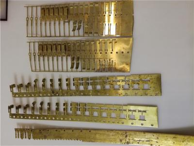 China Brass Alloy Moving Contact Sheet Metal Stamping Dies 0.02 Tolerance High Precision for sale