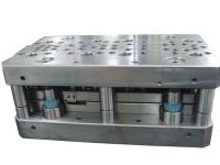 China Female Terminal Progressive Sheet Metal Dies Press Tool Two Row Cavity Small Fitting for sale