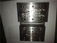China Simple Progressive Blanking Compound Die , Nickel Plating Stamped Steel Parts for sale
