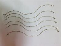 China Complex Process Sheet Metal Components Bend Forming Wire Line Electronic Components for sale