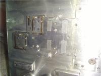 China Aluminum Metal Stamping Dies Natural Anodized Heat Sink Form Blanking Mold for sale