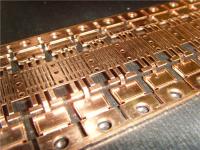 China High Precision Blanking Sheet Metal Progressive Die For Pure Copper Lead Frame for sale
