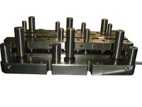 China Auto Wire Clips Stamp Sheet Metal Progressive Die Stainless Steel Vacuum Heat Treatment for sale