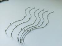 China Complex Process Sheet Metal Components Bend Forming Wire Line Electronic Components for sale