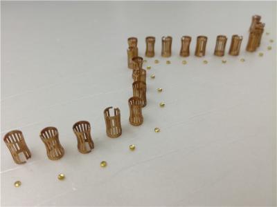 China Progressive Forming Dies Precision Metal Stamping Spring Plunger Pogo Pin Connector for sale