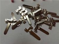 China Wire Terminal Pins Sheet Metal Forming , Precision Progressive Die Stamping Blanking for sale