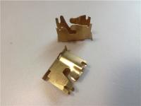 China Progressive Brass Stamping Parts Junior - Power - Timer Electrical Connector Terminal for sale