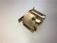 China Progressive Brass Stamping Parts Junior - Power - Timer Electrical Connector Terminal for sale