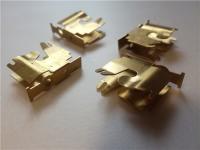 China Progressive Brass Stamping Parts Junior - Power - Timer Electrical Connector Terminal for sale