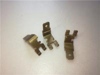 China High Hardness Brass Sheet Metal Stamping Dies , Sheet Metal Die Terminal Connection Pins for sale