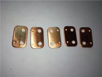 China Pure Copper Tags Metal Stamping Parts , Blank Progressive Sheet Metal Dies for sale