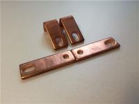 China Thick Bended Pure Copper Sheet Metal Bending Dies One Fixed Hole / Adjustable Hole for sale