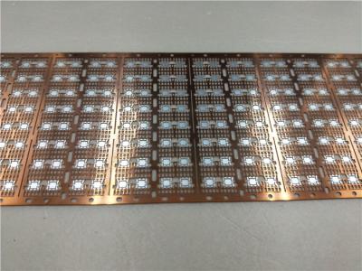 China Copper Alloy Strip Lead Picture Frames High Speed Stamping Mould Silver Plating for sale