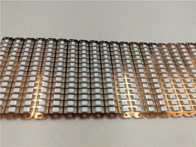 China High Precision Molds Stamped Lead Frame Copper IC Semiconductor Smd Metal Stamping for sale