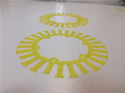China Insulating / Epoxy Resin Board Stator Core Laminations Stmaping Sheets 0.5mm Thickness for sale
