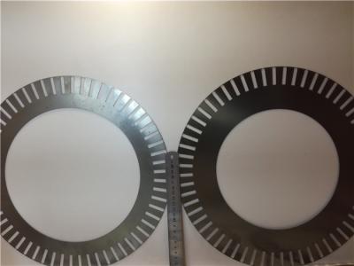 China Asynchronous / Synchronous Motor Rotor Stator , Motor Core Lamination Large Size for sale