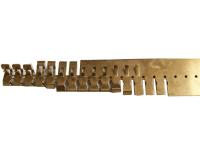 China Stamping Die / Moulds Brass Stamping Parts One Row Cavity Sodick Wire EDM for sale