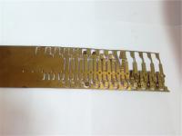 China Stamping Die / Moulds Brass Stamping Parts One Row Cavity Sodick Wire EDM for sale
