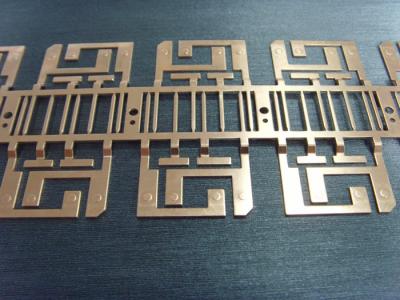 China Discrete Device Stamped Lead Frame Progressive Sheet Metal Dies Copper Material for sale