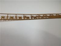 China Tooling Design Metal Stamping Dies Brass Socket Pins Stamping Material Strip Out for sale