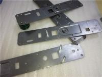 China Metal Stamping Materials / Progressive Metal Stamping Thick Door Lock Steel Parts for sale