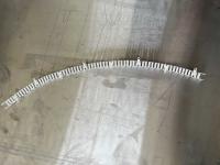 China Gear-shaped protective wire sleeve, PE environmentally friendly new material, free-cutting wire protection coil, sufficient length and accurate size, over-winding protective gear-like wire sleeve for sale