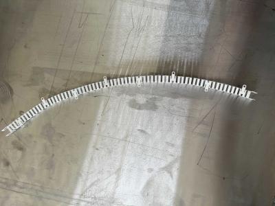 China Gear-shaped protective wire sleeve, PE environmentally friendly new material, free-cutting wire protection coil, sufficient length and accurate size, over-winding protective gear-like wire sleeve for sale