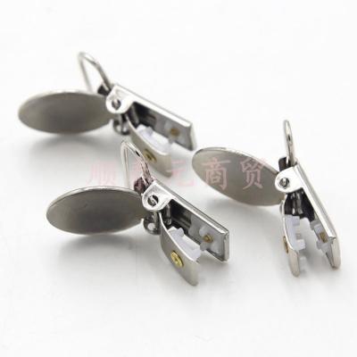 China Backstrap clips, strong clothing accessories, special spare clips, button fasteners, suspenders, duckbill clasps, nipple clamps for sale