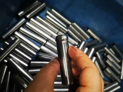 China Stainless steel special shape pin with circlip pin single and double head with groove circlip pin with hard hardening 50° custom for sale