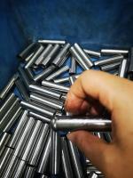 China Stainless steel special shape pin with circlip pin single and double head with groove circlip pin with hard hardening 50° custom for sale