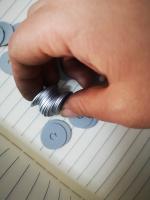 China Gasket galvanized screw round gasket Metal thickened flat gasket screw 304 stainless steel flat gasket for sale