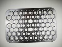 China Hexagonal Perforated Metal Protective Mesh | Custom Stainless Steel Panels | METS for sale