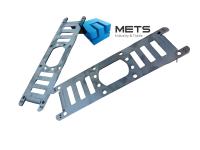 China Precision Metal Stamping Brackets | Custom Industrial Mounting Plates | METS for sale